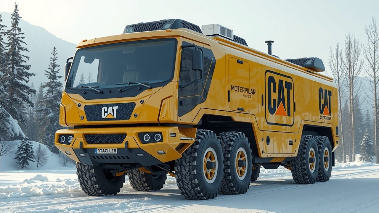 2025 Caterpillar Motorhome Truck Will Make You Sell Your House! - YouTube