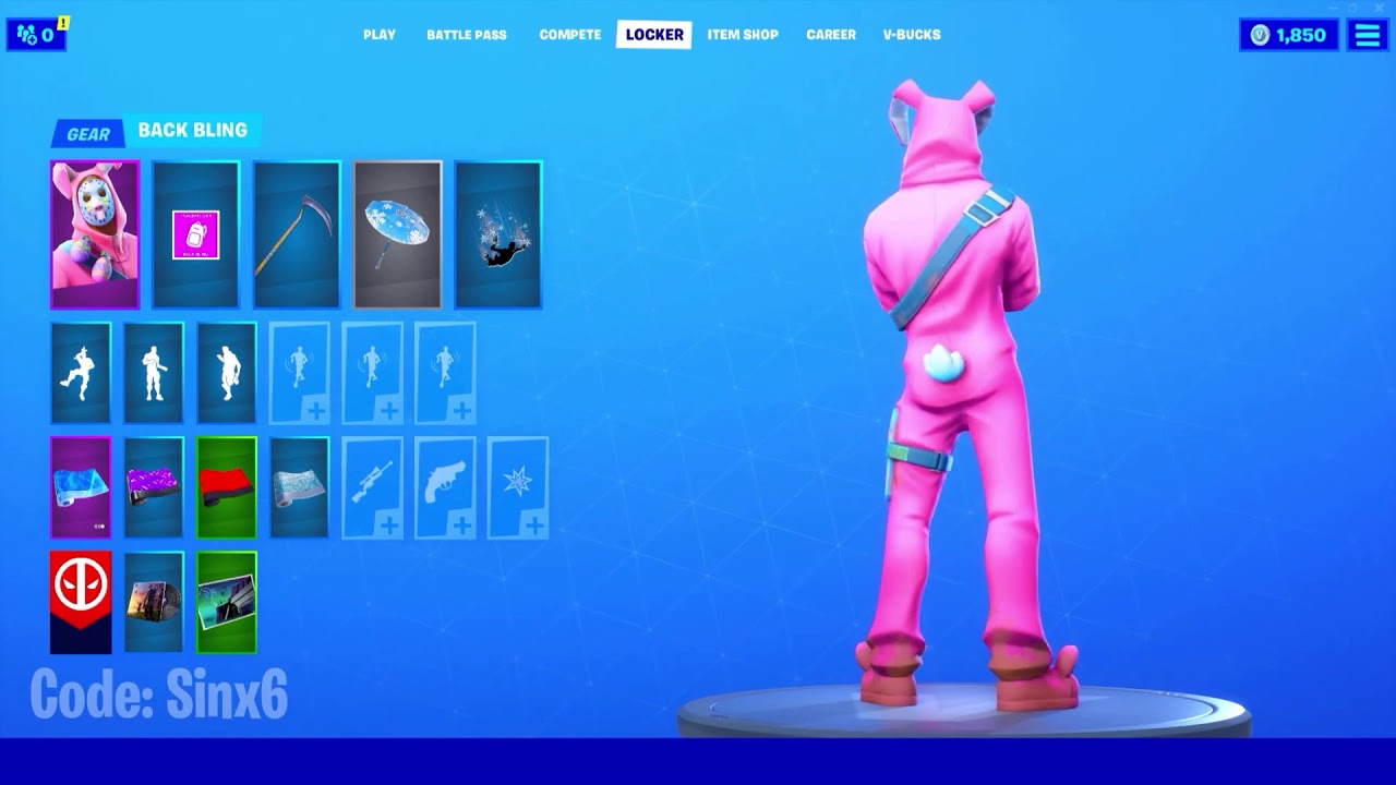 *NEW* PICKAXE BACK BLING Option LEAKED...! Fortnite Battle Royal - YouTube