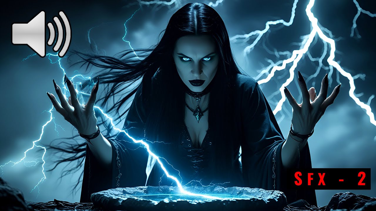 Witch Casting Electric Spell Sound Effects Part 2 - YouTube