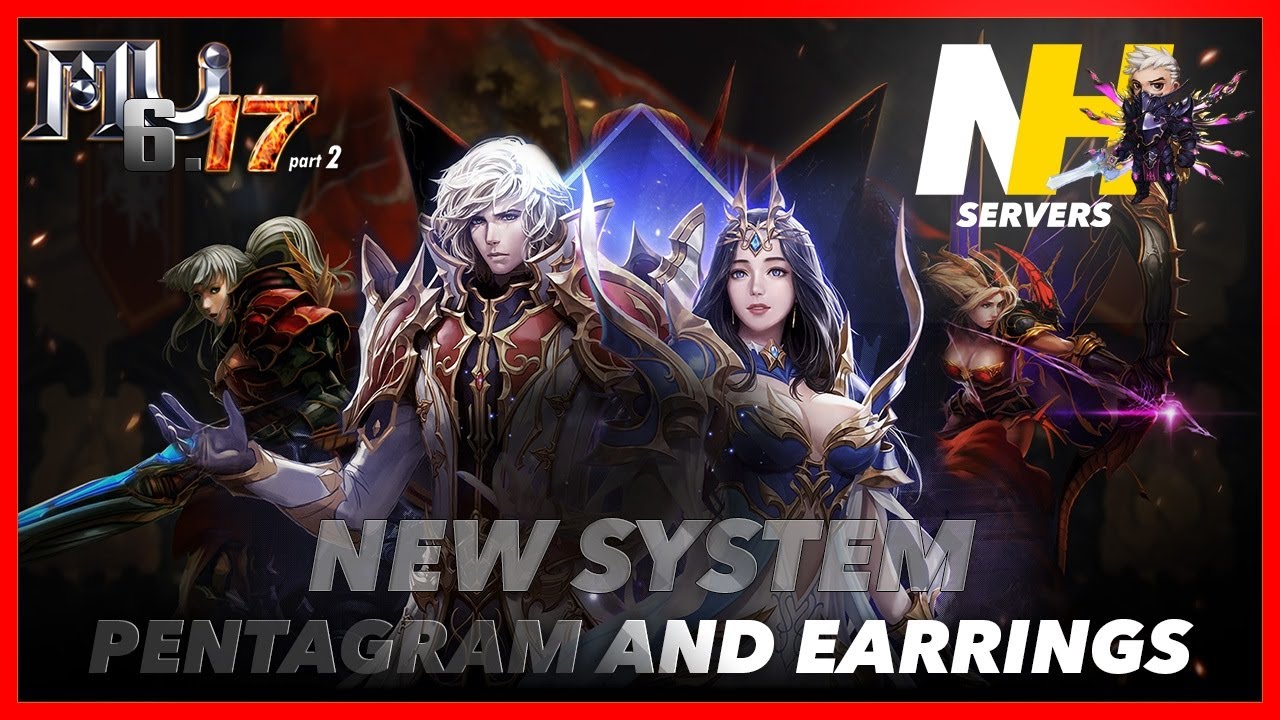 Mu Online | Season 6.17 Pentagram and Earring System - NH Servers - YouTube
