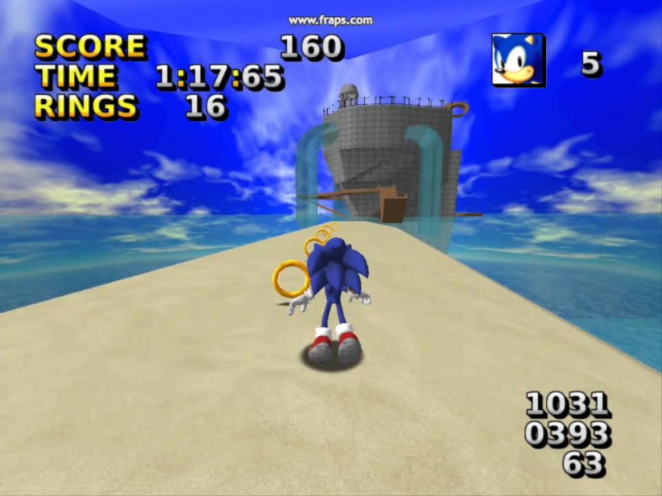 sonic colours model on sonic dash - YouTube
