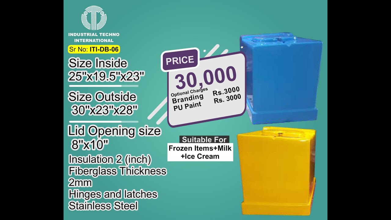 Ice cream delivery box - YouTube