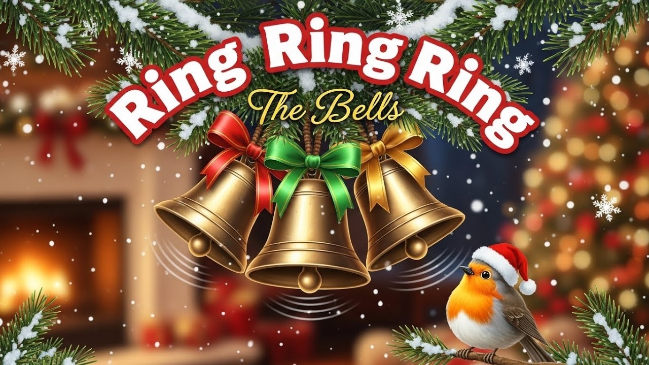 Ring Ring Ring The Bells | Joyful Christmas Carol | Full Lyrics ...