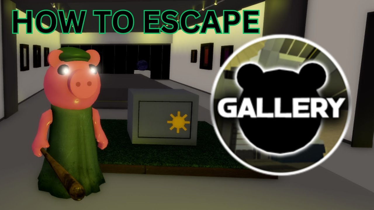 HOW TO ESCAPE CHAPTER 3 GALLERY + UNLOCK FATHER IN PIGGY - ROBLOX - YouTube
