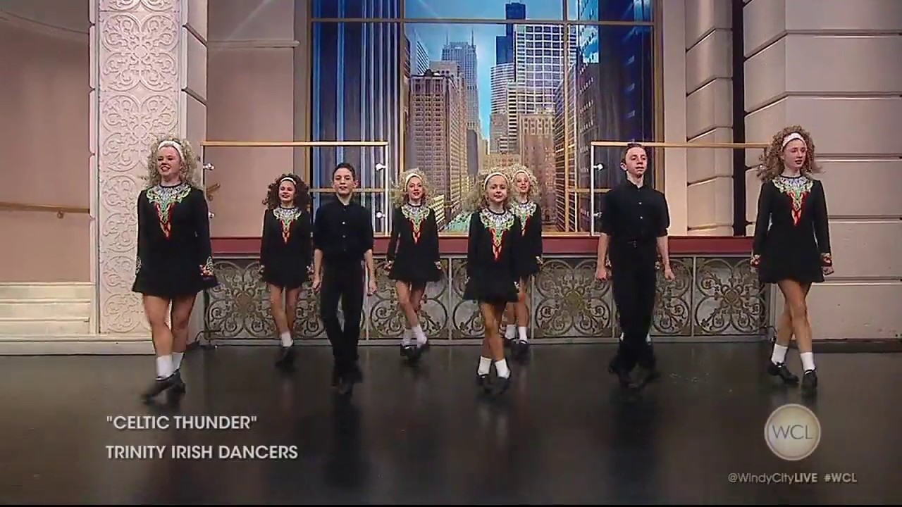 Trinity Irish Dancers visit WCL - YouTube