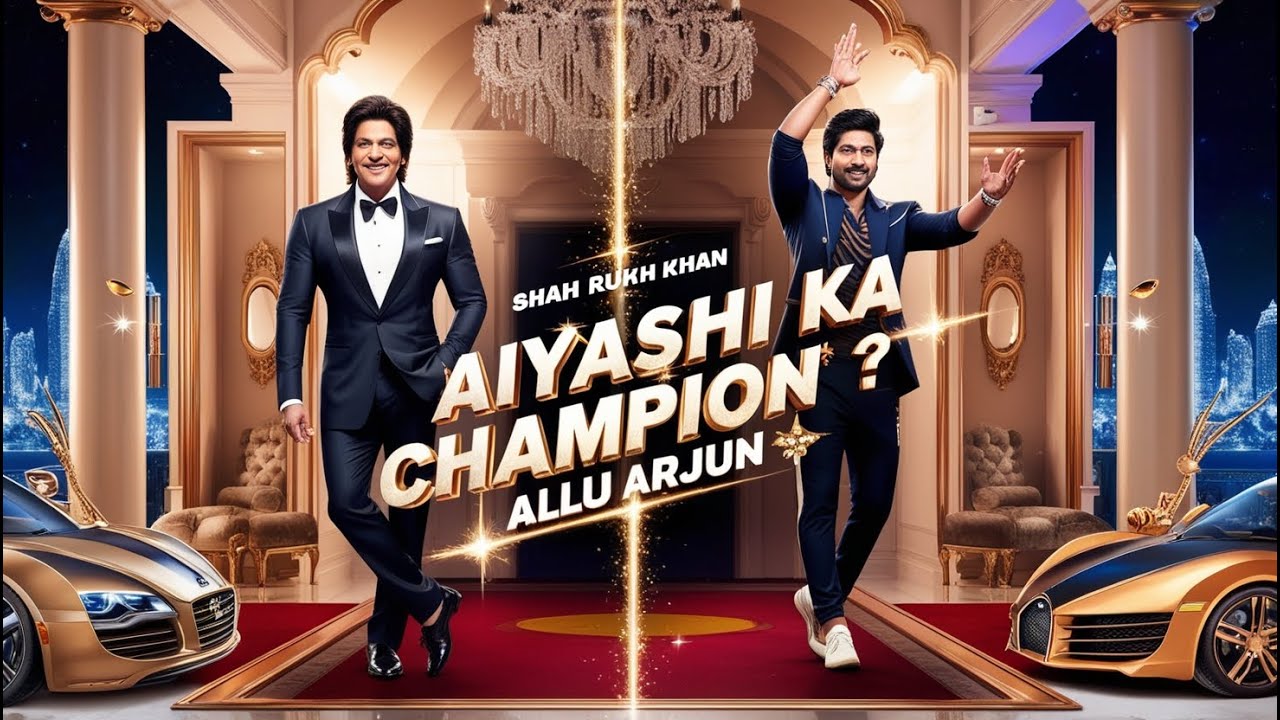 Shah Rukh Khan vs Allu Arjun: Kaun Hai Aiyashi Ka Champion? #shahrukh # ...