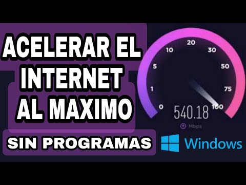 🚀COMO ACELERAR EL INTERNET AL MÁXIMO | WINDOWS 10 | 8 | 7 | XP | SIN ...