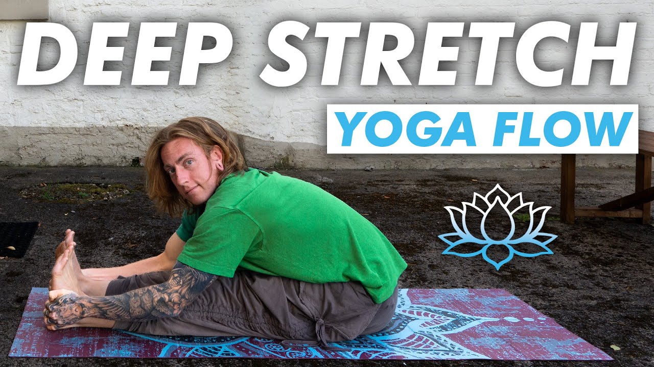 Deep Stretch, Meditative Yoga Flow For All Level Practitioners - YouTube