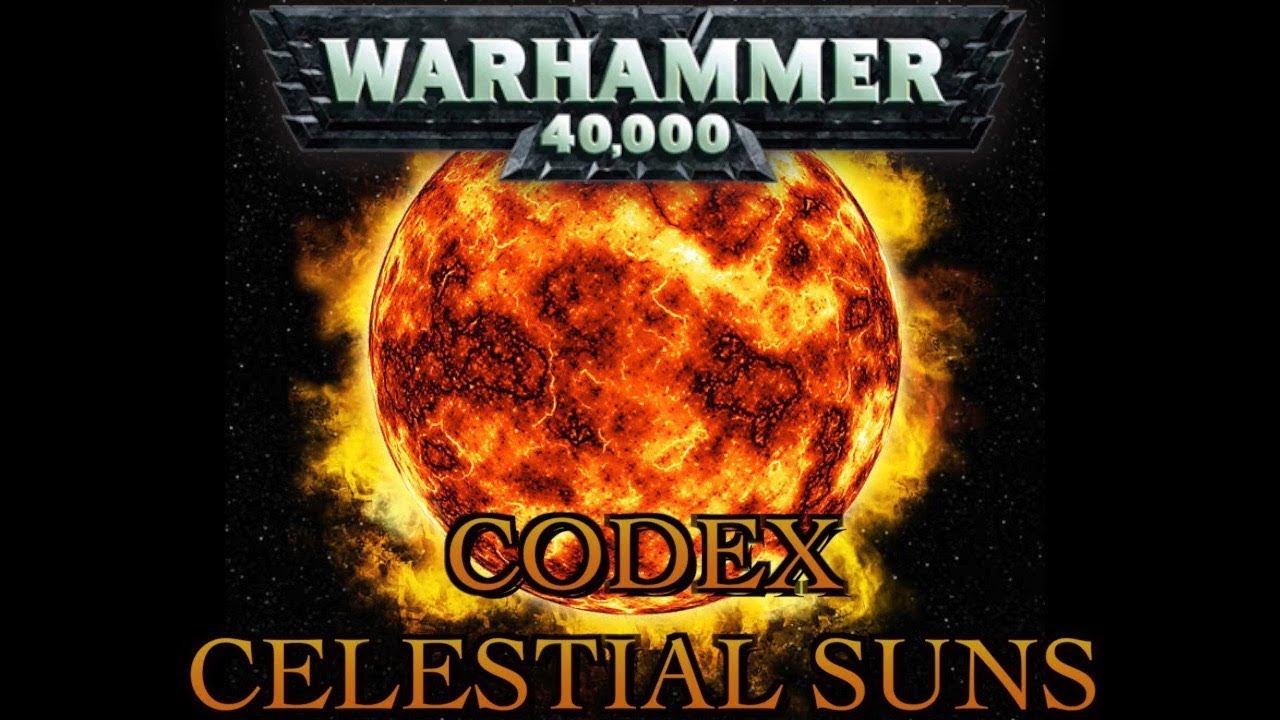 Codex: Celestial Suns; The Age of Light Warhammer 40k - YouTube