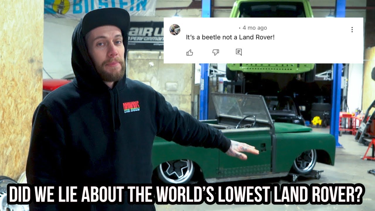 Getting the Land rover ready for the first drive! - YouTube
