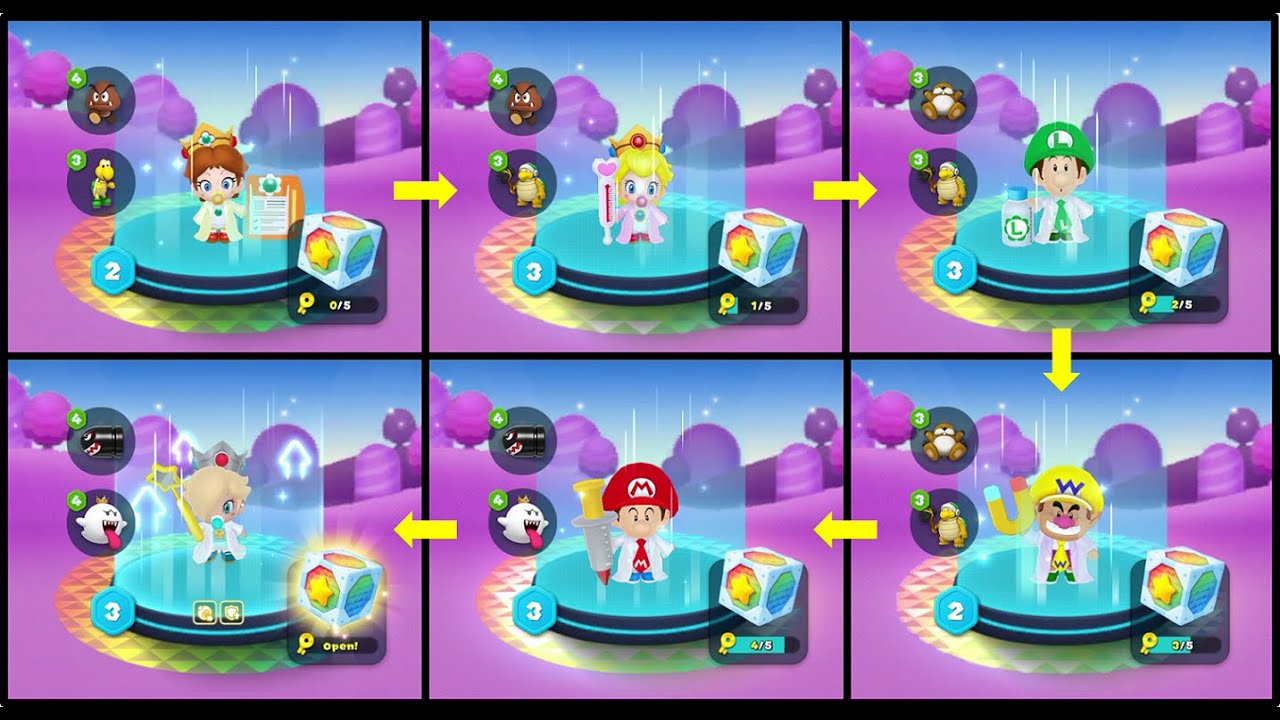 Dr. Mario World - VS Mode - Baby Doctors - YouTube