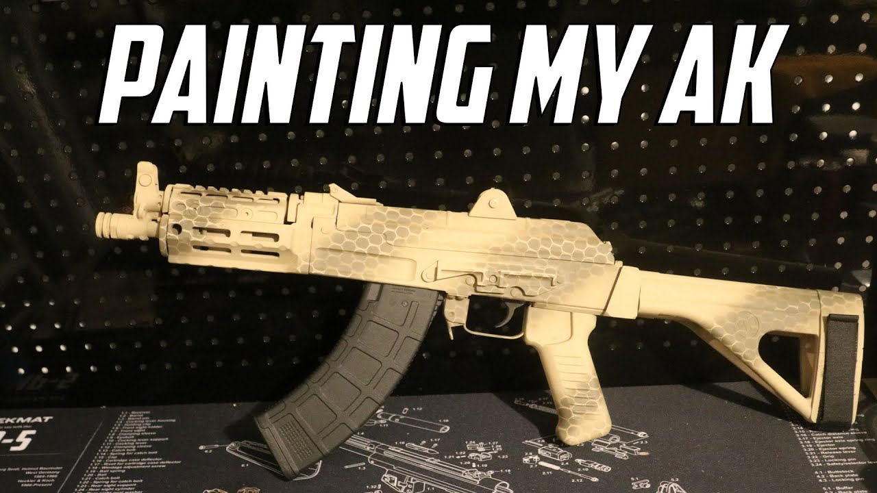 Painting My AK - YouTube