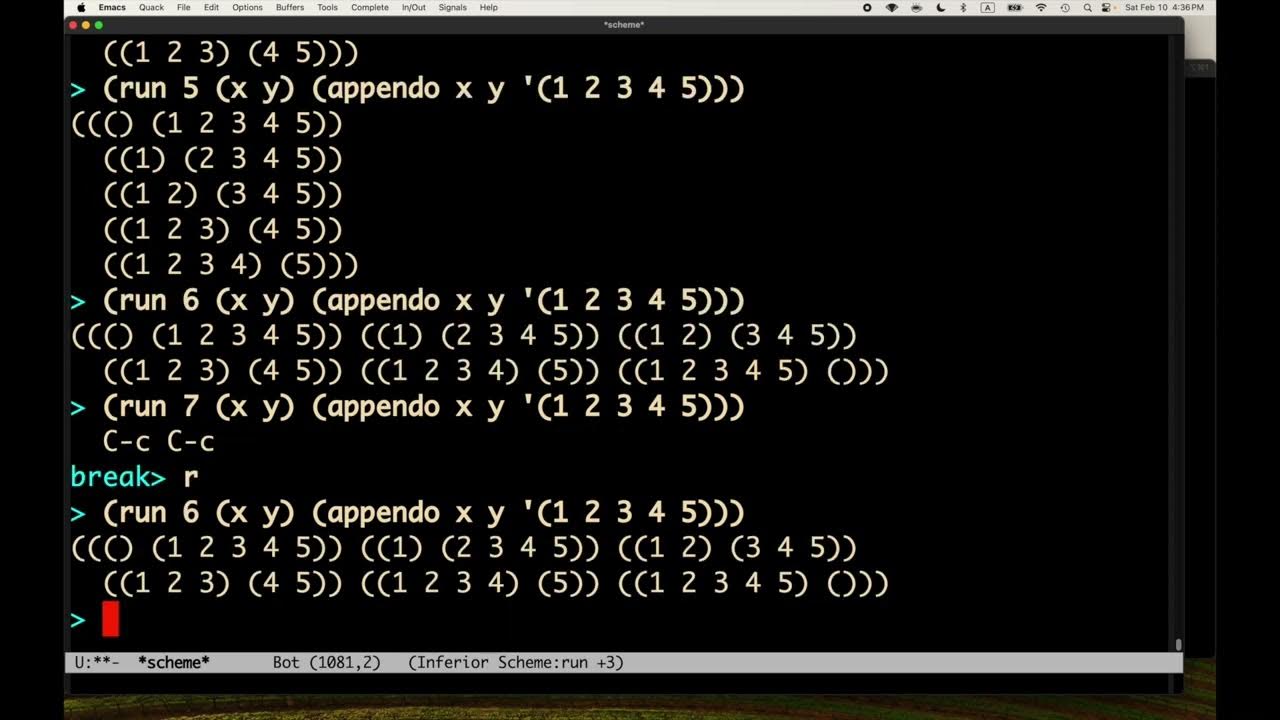 Scheme macros, Part 5 - YouTube