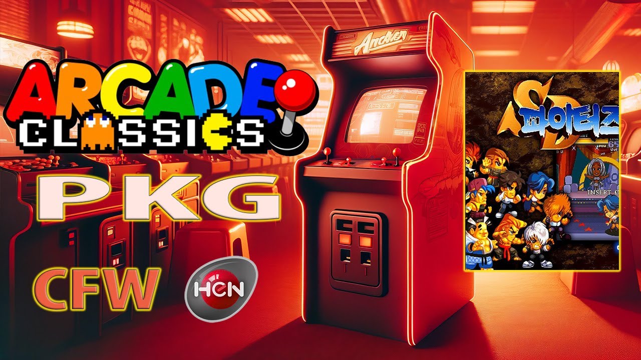 SD Fighter Arcade PKG PS3 - YouTube
