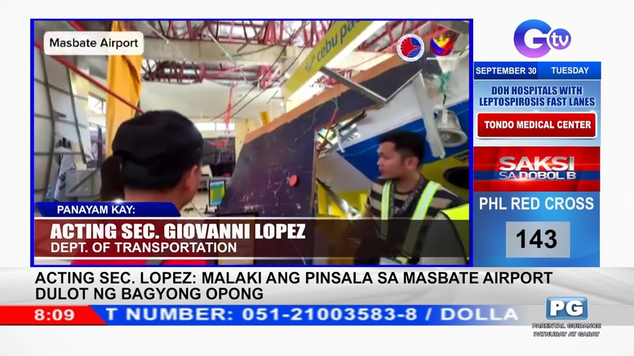 Masbate Airport, balik-operasyon na - YouTube
