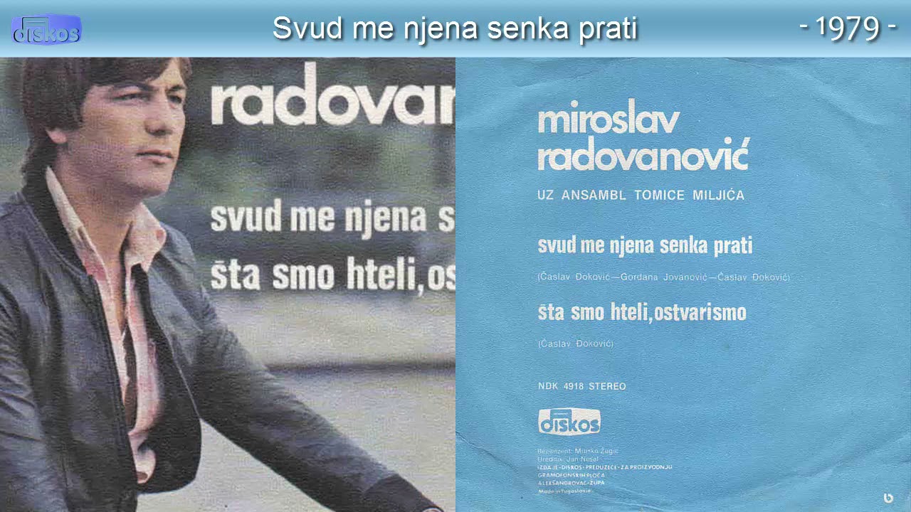 Miroslav Radovanovic - Svud me njena senka prati - (Audio 1979) - YouTube