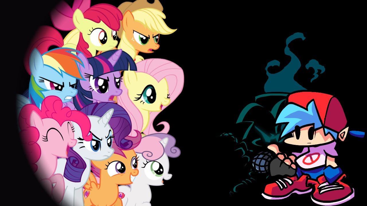 FNF FlutterLight Mix Tape - Pony Stars Playable Mod - YouTube