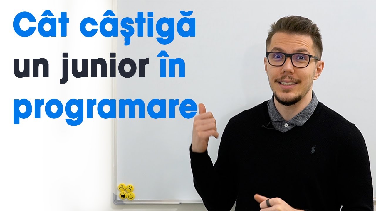 Câți bani poți să câștigi ca programator începător - YouTube