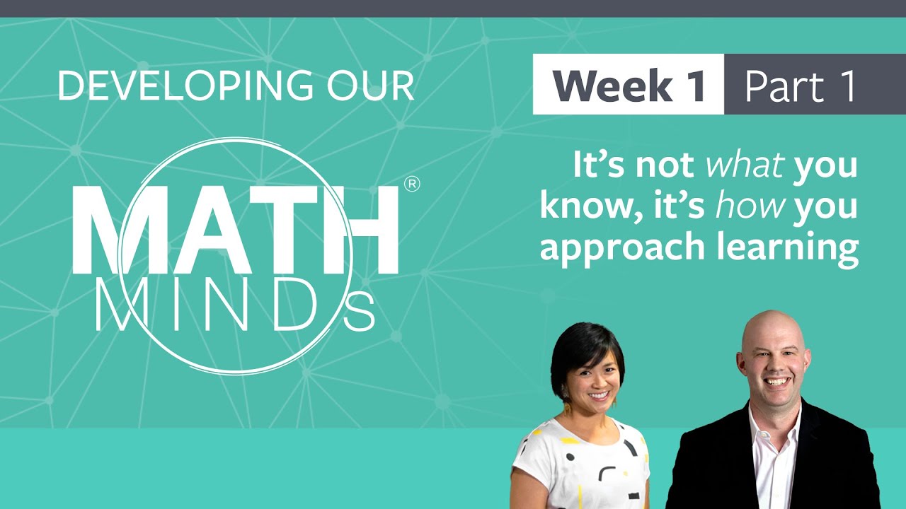 Developing Our MathMINDs | Week 1 (Part 1) - YouTube