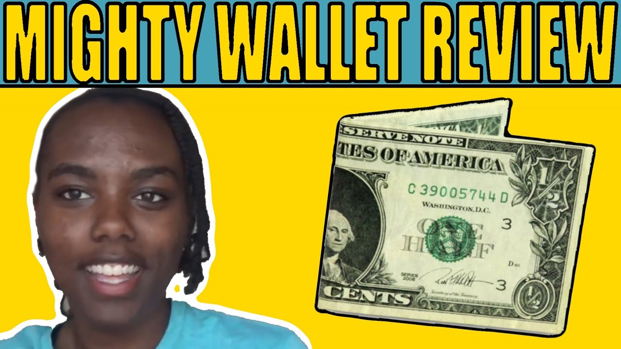 MIGHTY WALLET REVIEW | Unrippable Tyvek Wallet By Dynomighty - YouTube