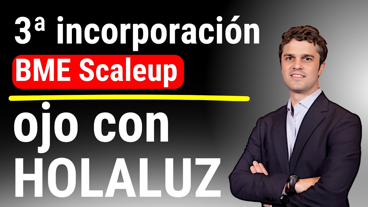 Nueva incorporación al BME Scaleup y algo más - YouTube
