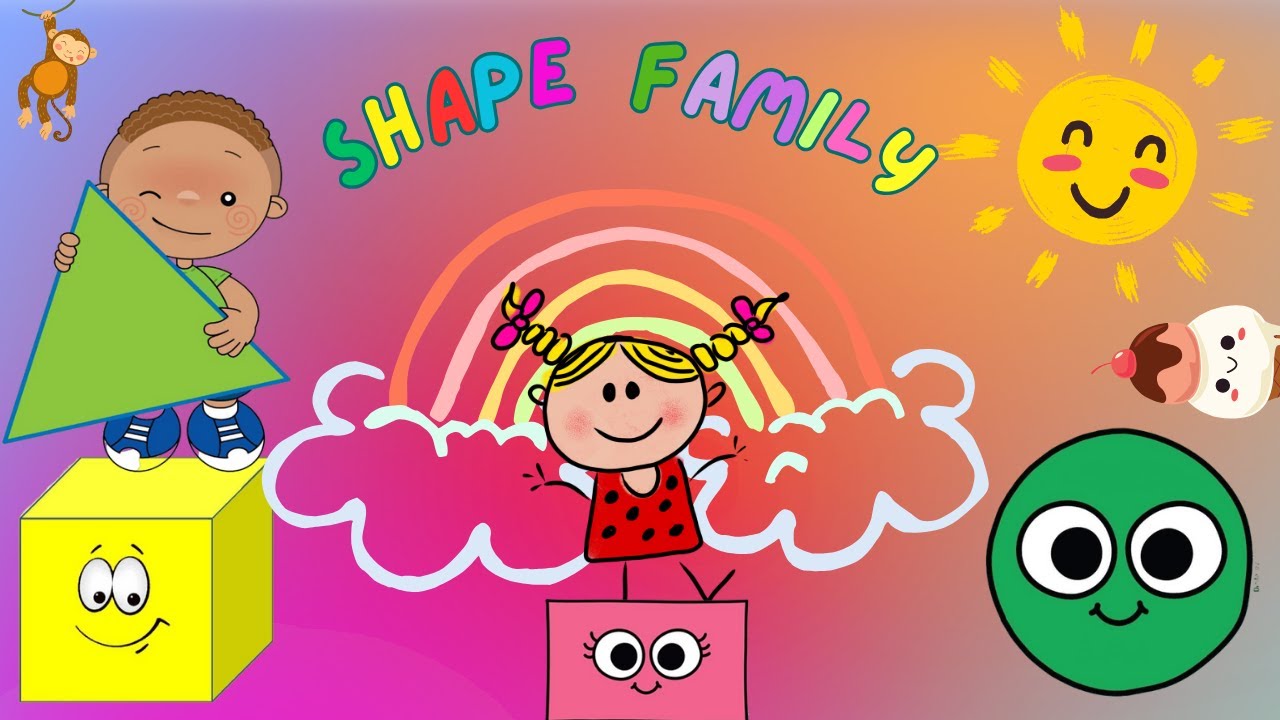 Shape Family - Learn Shapes With ME - YouTube