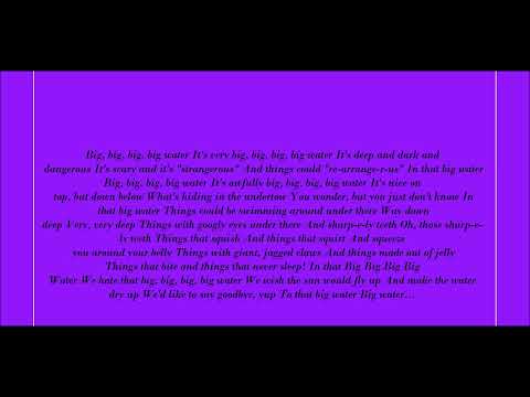 The Land Before Time 5 The Mysterious Island, Big Water Lyrics