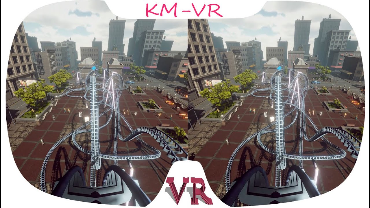3D VR VIDEOS 461 Roller Coaster 4K - YouTube