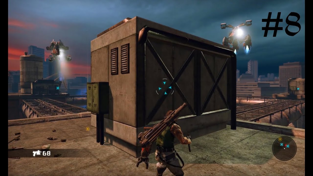 Coleccionables Bionic Commando. Parte 8. Avión localizado. Contacto con los Polycraft. - YouTube