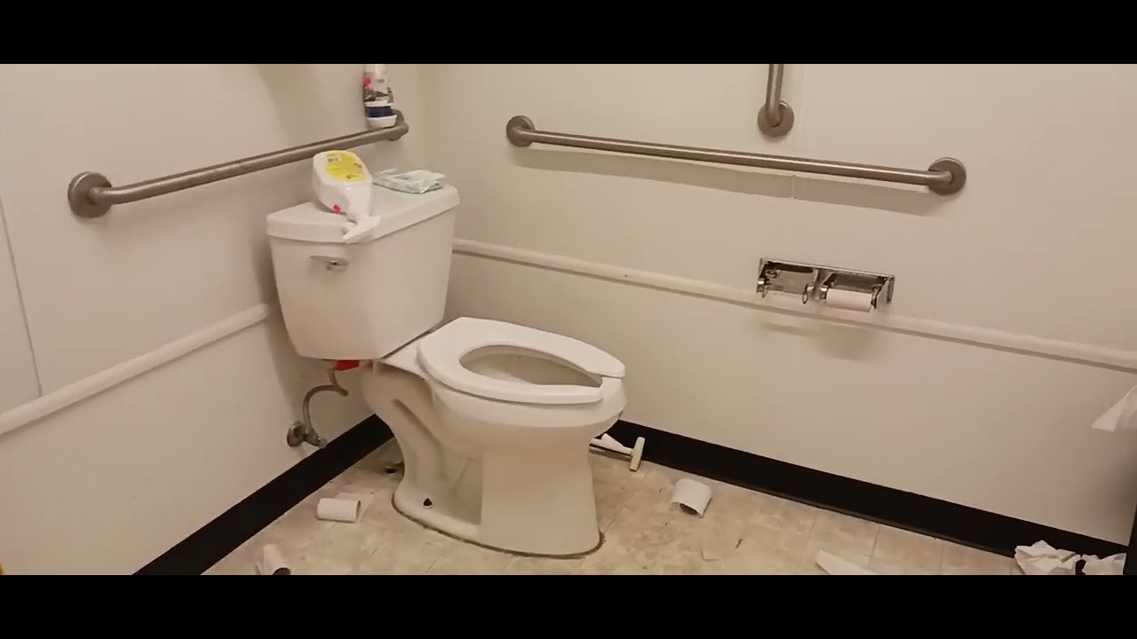 Dollar tree unisex restrooms - YouTube