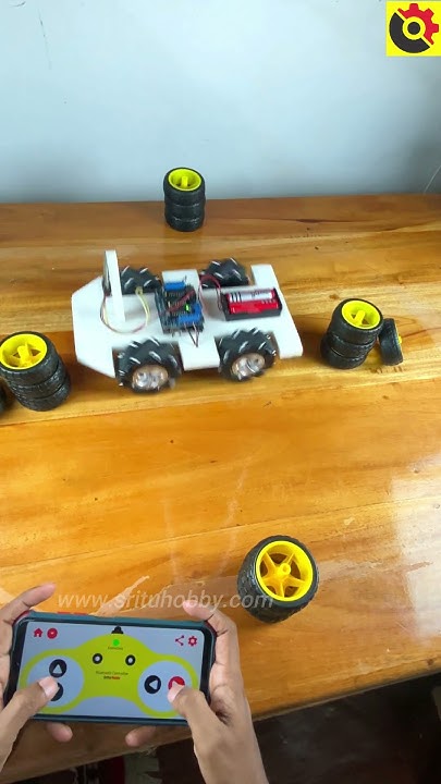 ⚡omnidirectional Bluetooth Control Car With Arduino Nano Sritu Hobby Arduinoproject Youtube