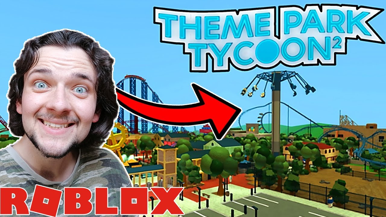 BUILDING MY OWN THEME PARK! (Roblox Theme Park Tycoon 2) - YouTube