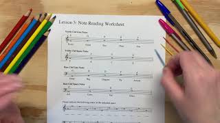 Note Reading Worksheet Critical Reading Worksheets