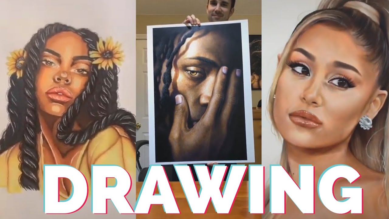 AMAZING TIK TOK DRAWINGS 😍 | TikTok Drawing 2# | TikTok Compilation ...