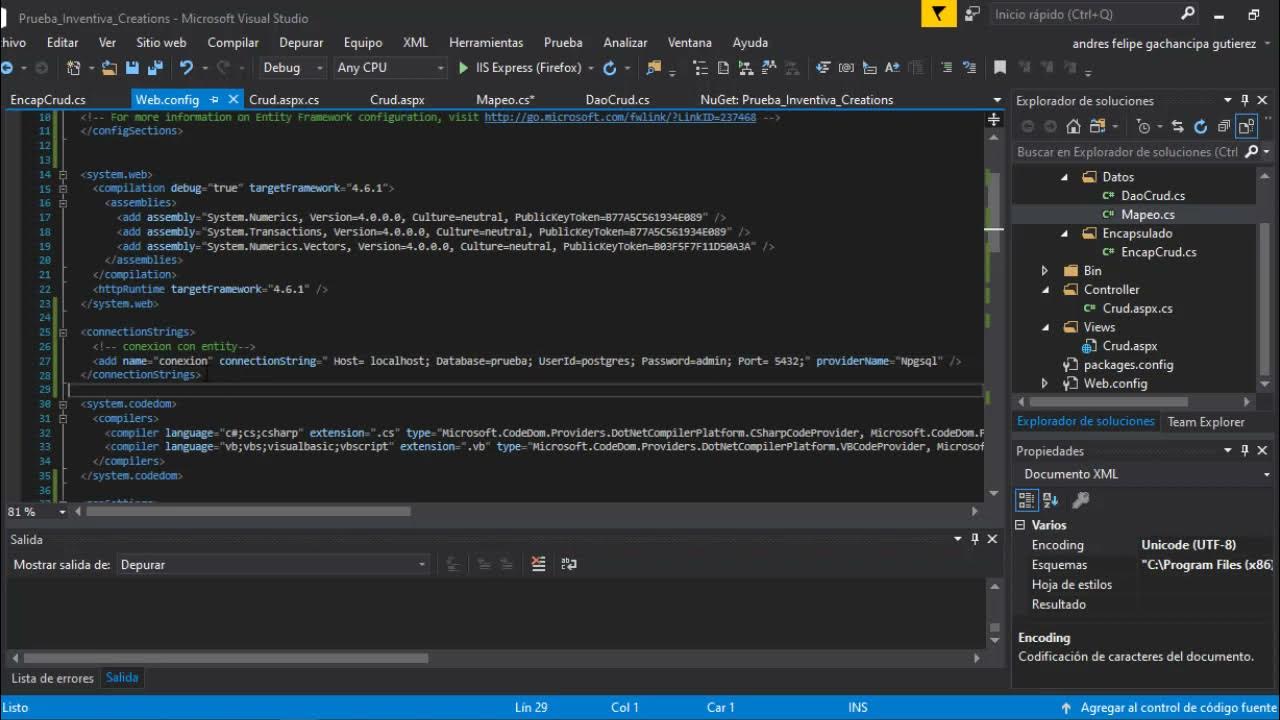 CRUD c# .net - YouTube