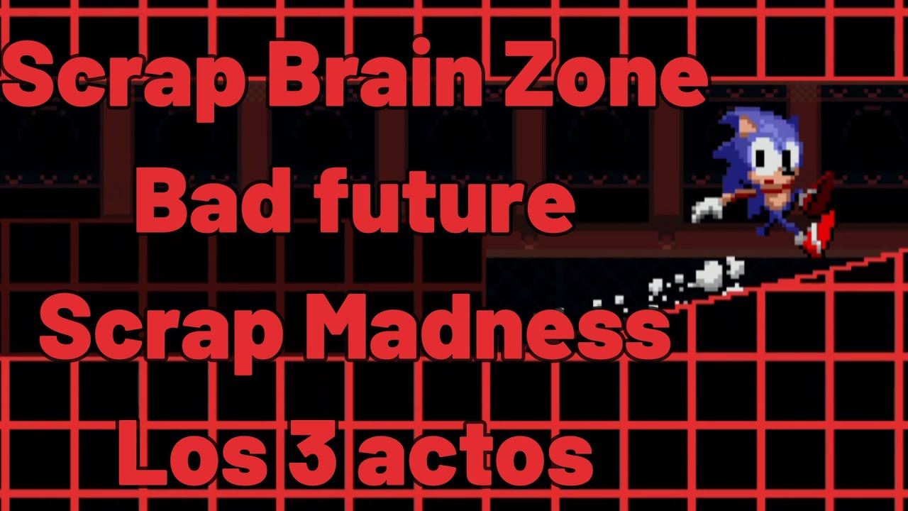 Scrap Brain zone con un mal futuro. Scrap Madness Zone. Los 3 actos ...