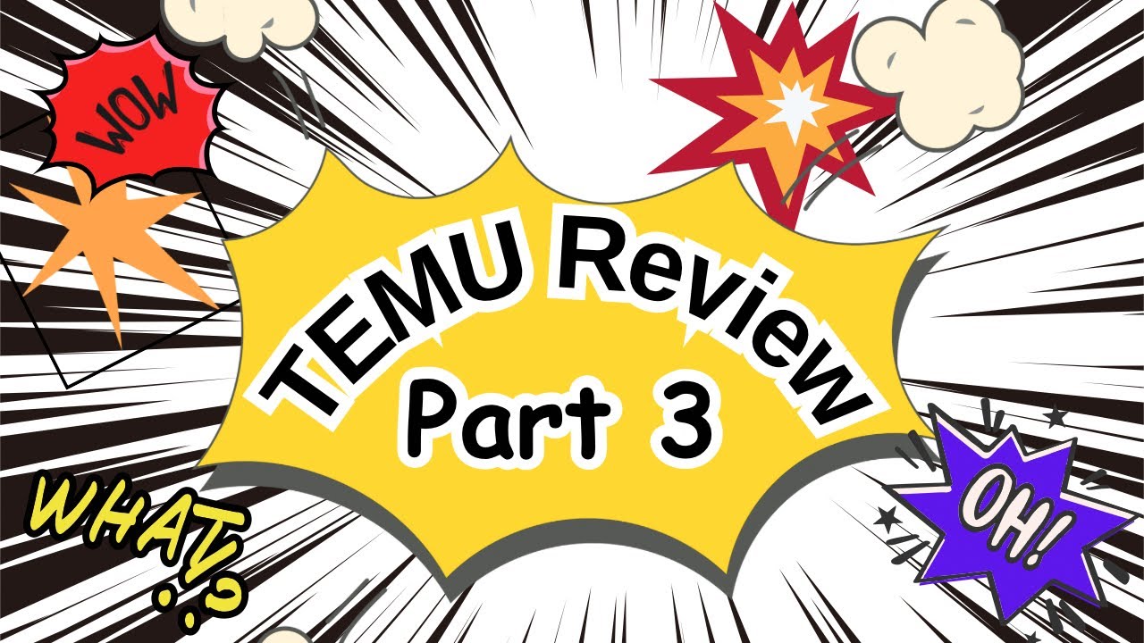 Temu Review #3 - YouTube