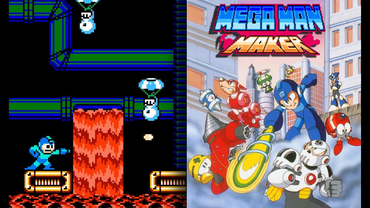 Mega Maker - Mega Man III GB (Rockman World 3) - YouTube