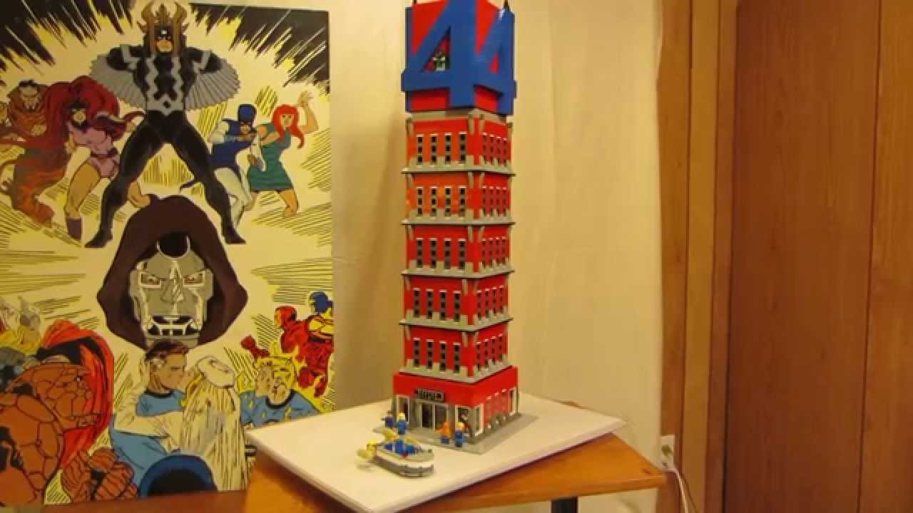 Lego City, Maryville, Baxter Building MOC, May 26, 2015 - YouTube