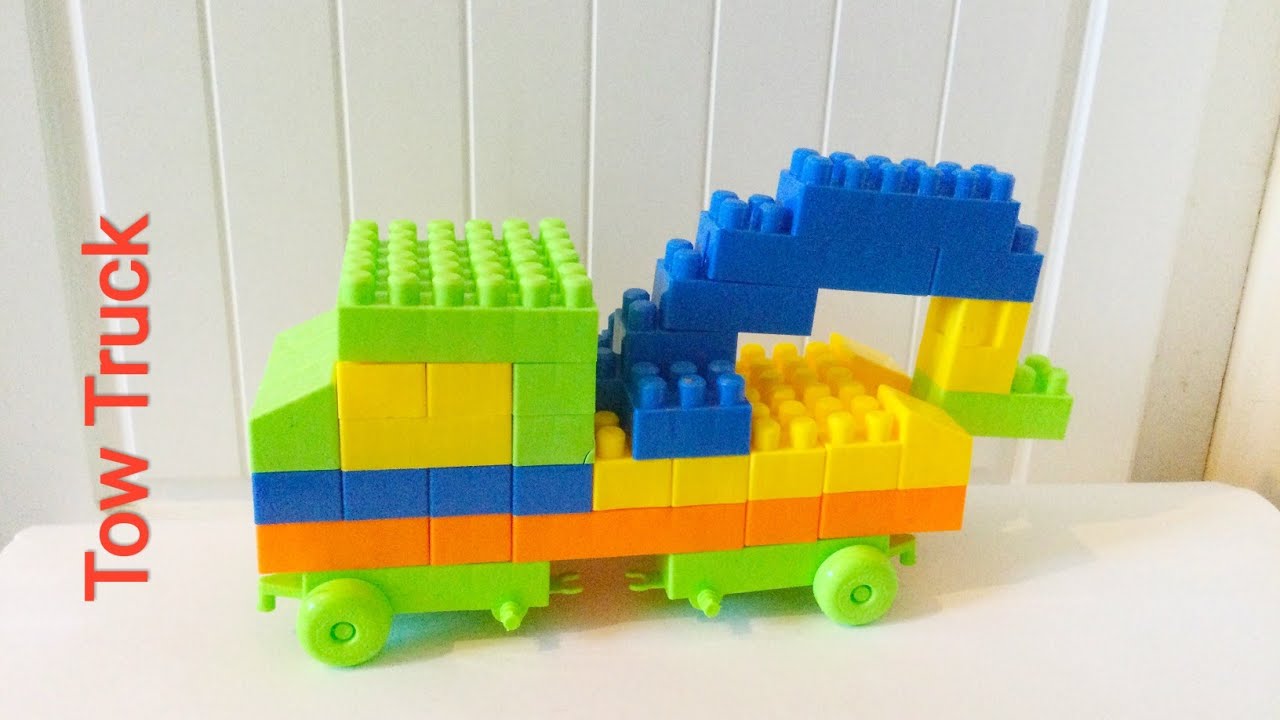 Tow Truck/Building blocks for kids/Building blocks /Blocks building Tow ...