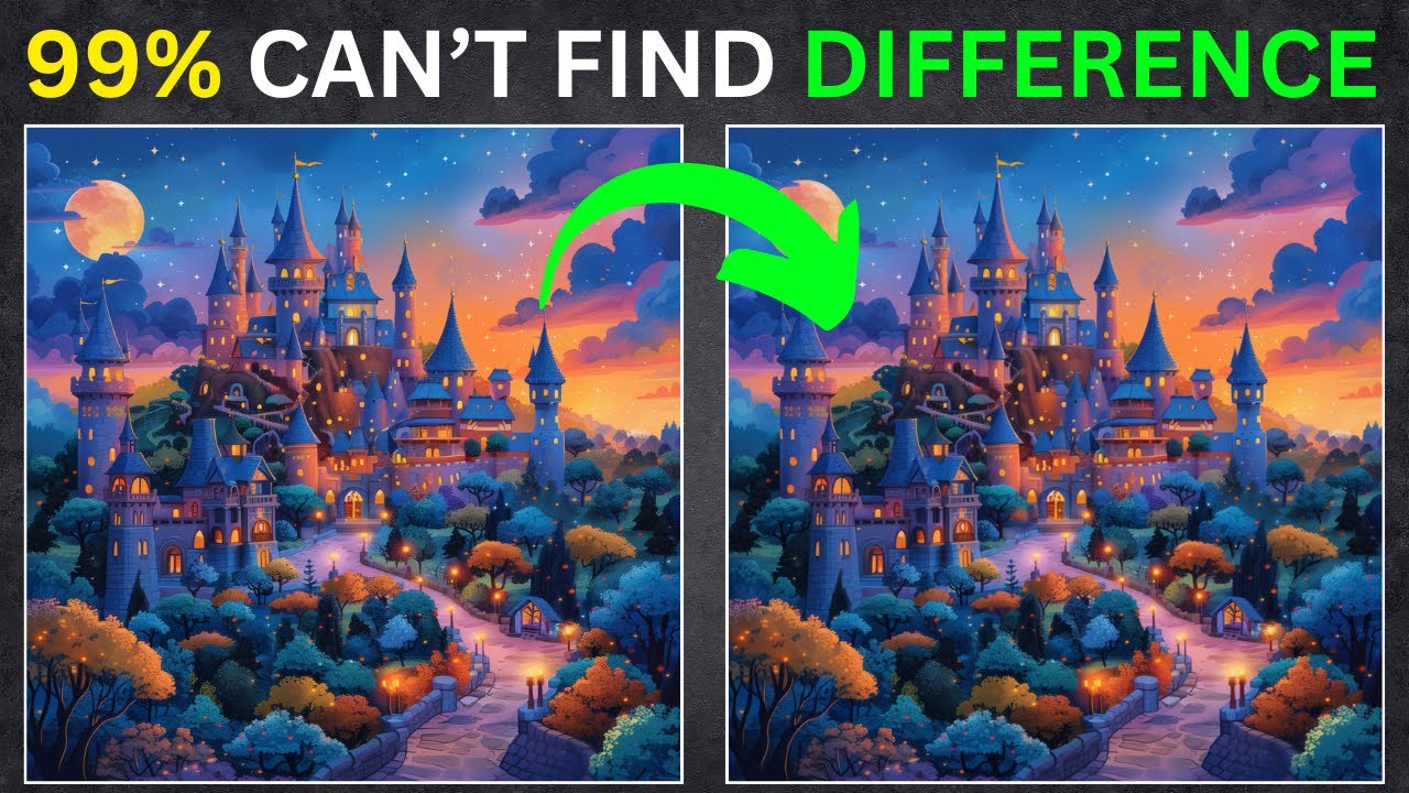 Find The Difference Puzzle Game: Magical Kingdom [ Spot the Difference ...