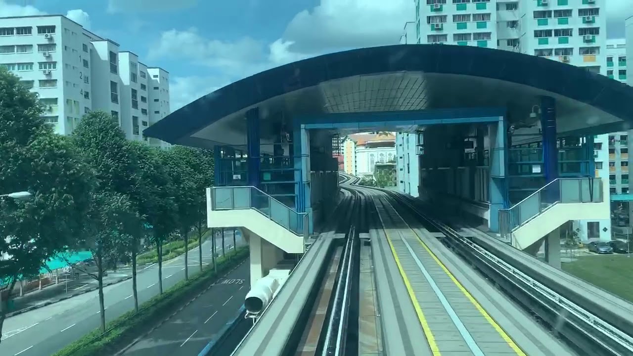 SMRT Trains BPLRT Bombardier Innovia APM 100 C801 [101/104] - Petir to ...