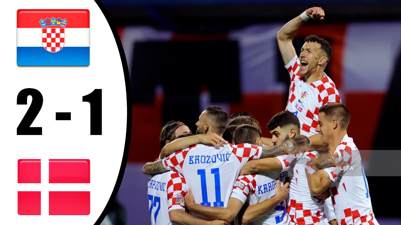 Denmark vs Croatia 2-1 All Goals & Highlights 22/09/2022 HD - YouTube