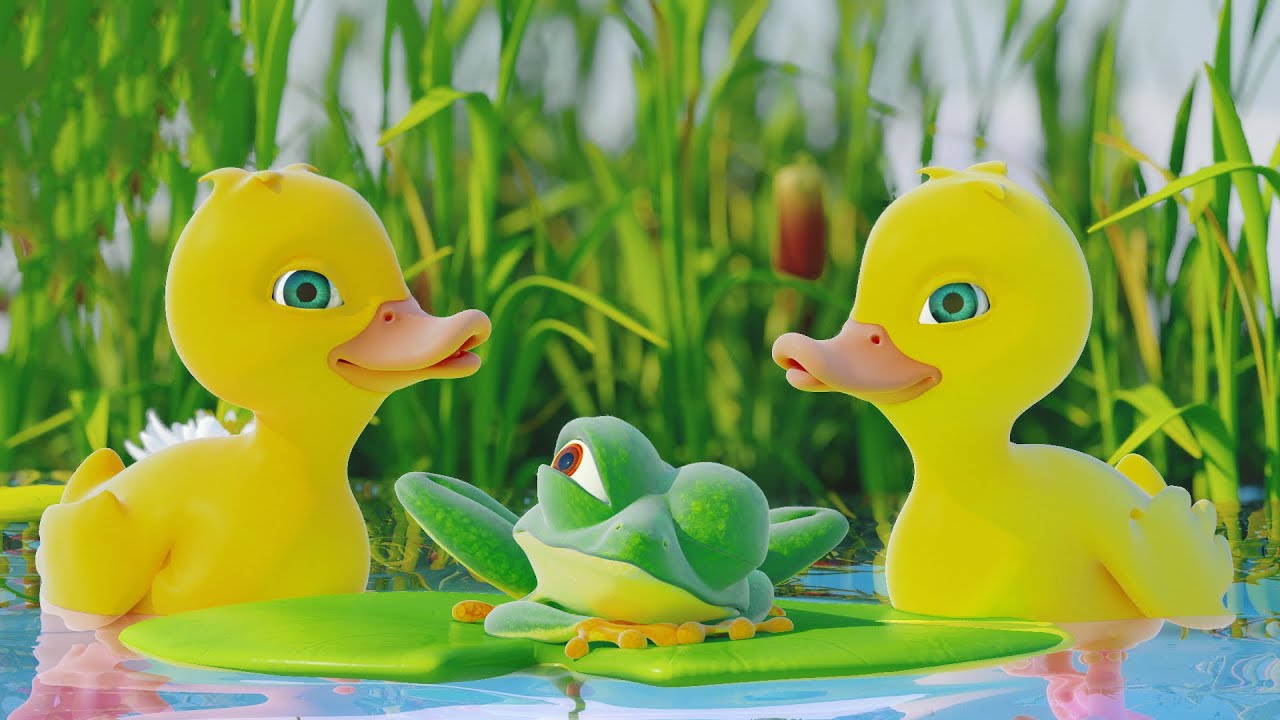 Lima Bebek Kecil + Bayi Hiu - Lagu Anak Anak - Lagu & Animasi - Bahasa ...