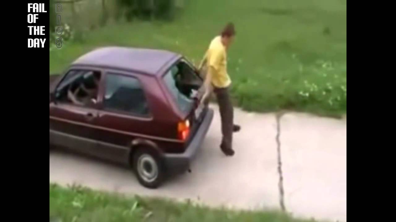 Car Jump FAIL - YouTube