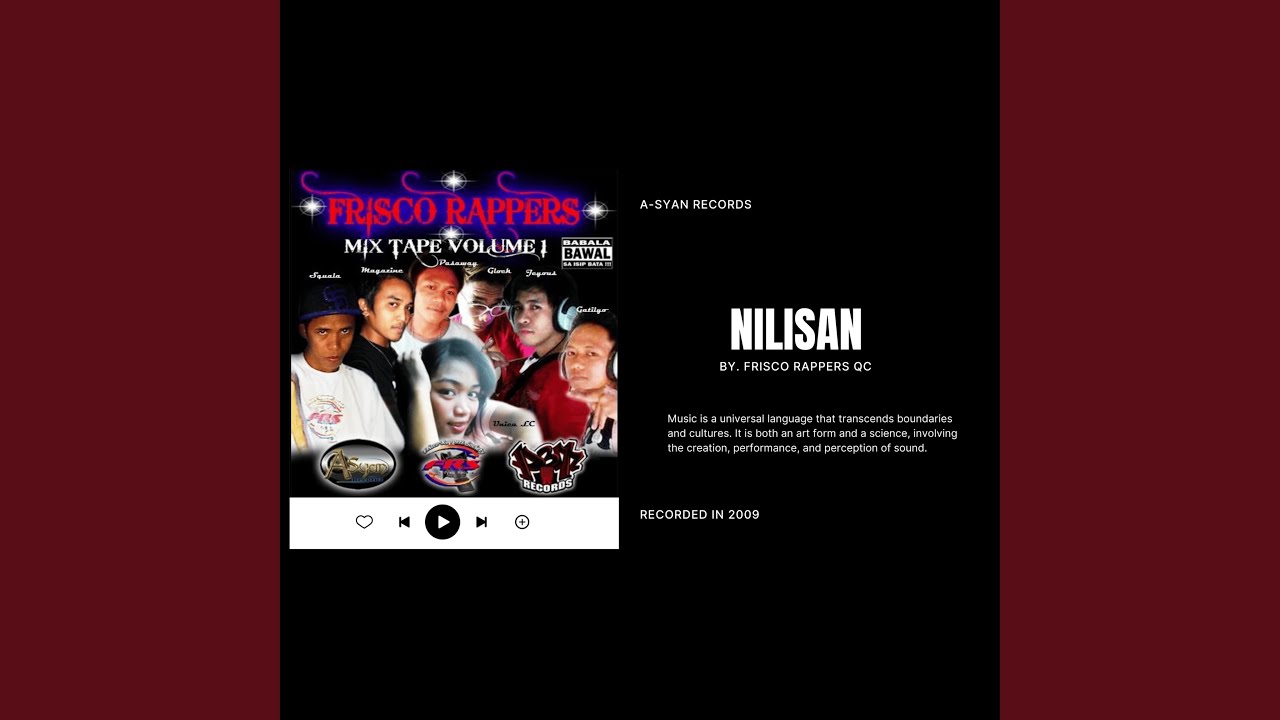 NILISAN - frisco rappers (2025 Remastered Version) - YouTube