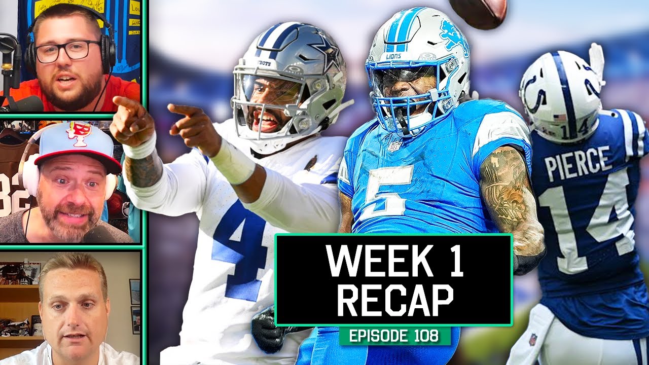 Week 1 NFL Recap Episode! - YouTube
