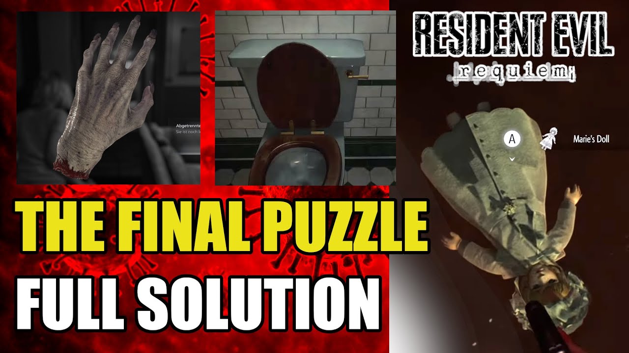 Resident Evil 9 Final Puzzle SOLUTION – Walkthrough: Obtain Marie’s ...