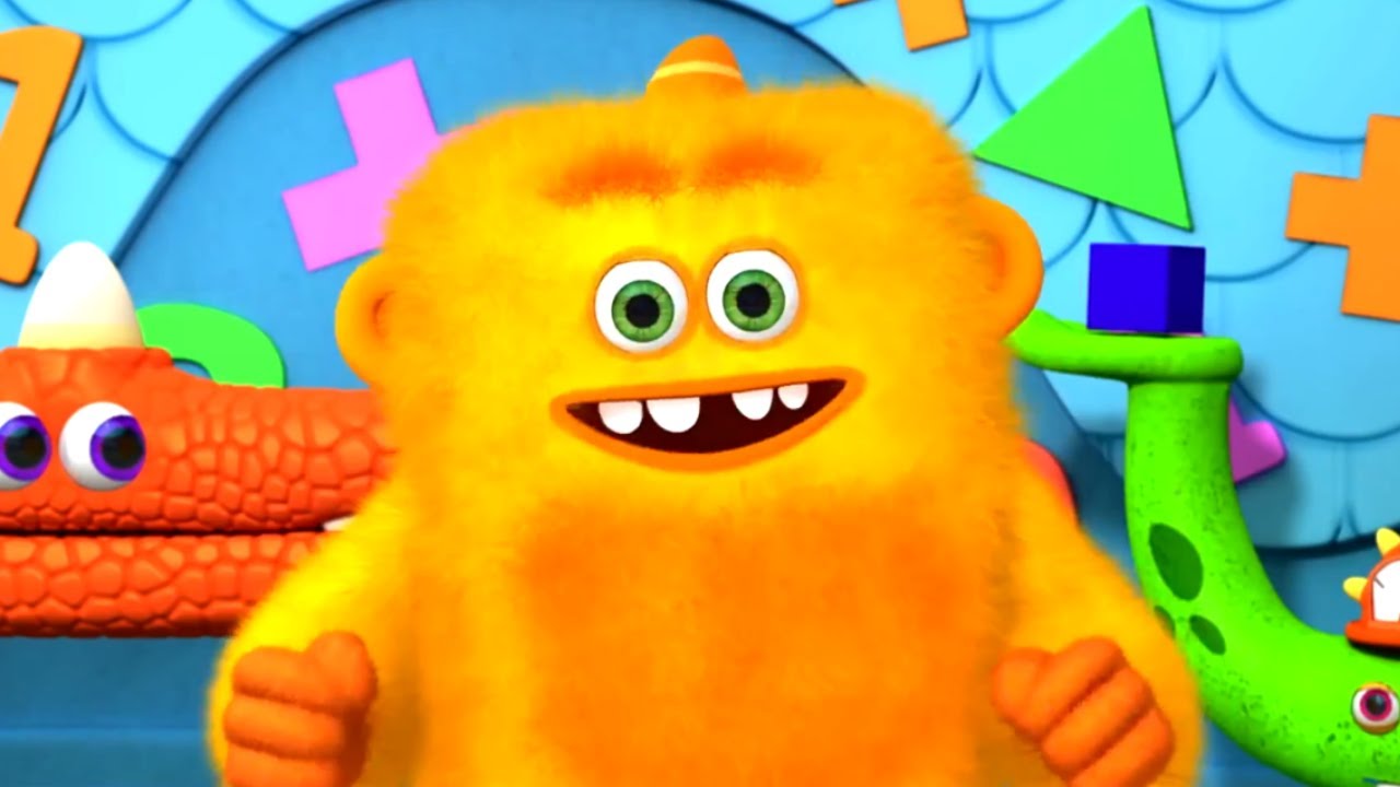 Monster Math Squad | FULL EPISODE | Woofie goes Walkies | Learning ...