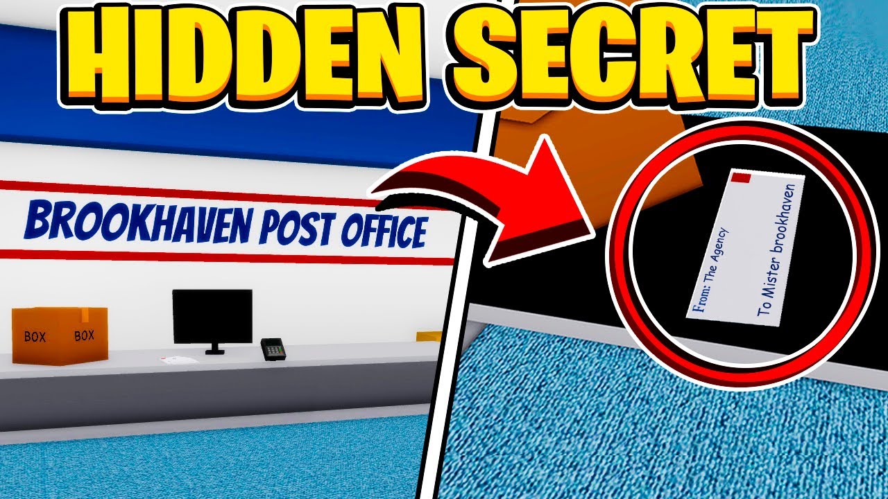 New Post Office Has a Big Secret In Roblox Brookhaven RP - YouTube
